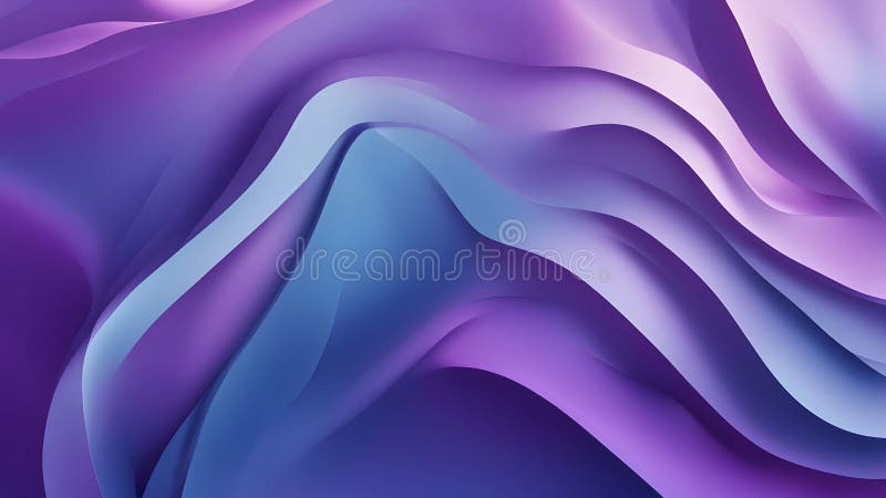 Abstract Gradient Background with Flowing Blue and Purple Shapes Stock ...
