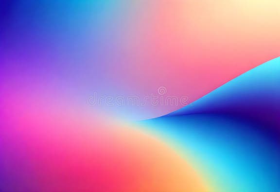 Abstract Gradient Background, HD Gradient Wallpaper Stock Illustration ...