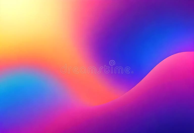 Abstract Gradient Background, HD Gradient Wallpaper Stock Illustration ...