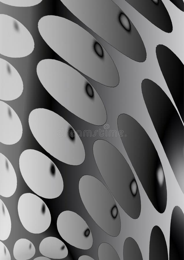 Abstract Gradient Background with the Illusion of Movement of Oval ...
