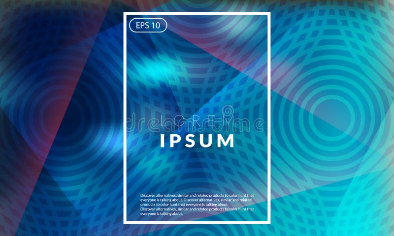 Abstract Gradient Background with Modern Geometric Dynamic Motion Stock ...