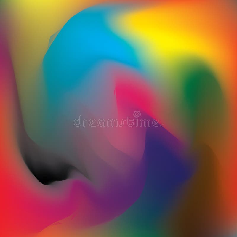 Abstract Gradient Background Nice Vector with Multi Colors Stock ...