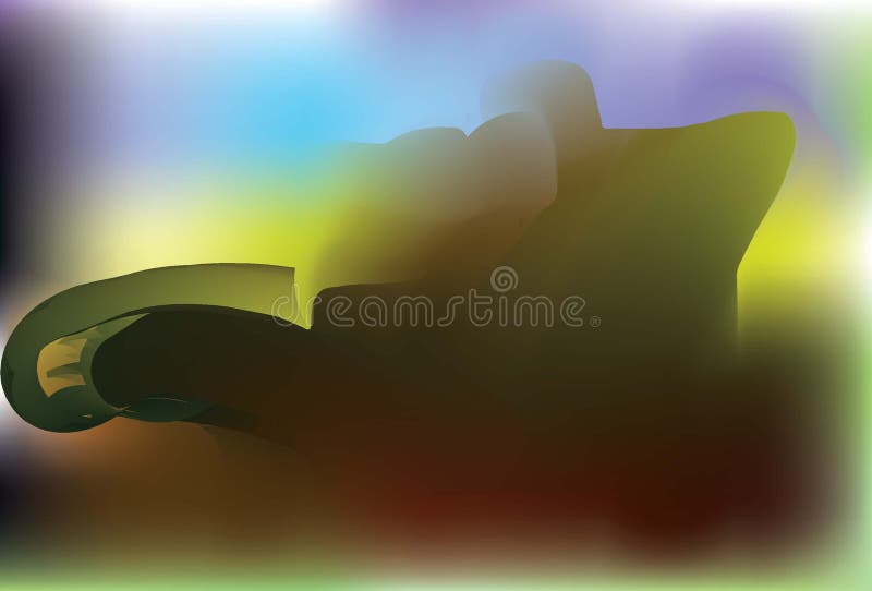 Abstract Gradient Background Nice Vector with Multi Colors Stock ...