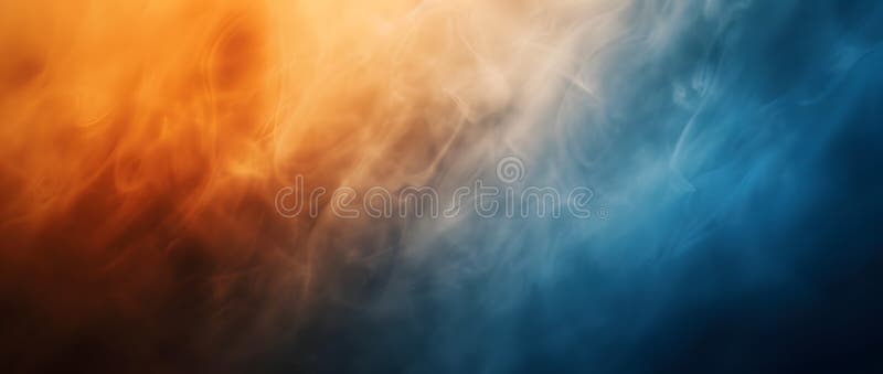 Abstract Gradient Background with Orange and Blue Stock Illustration ...