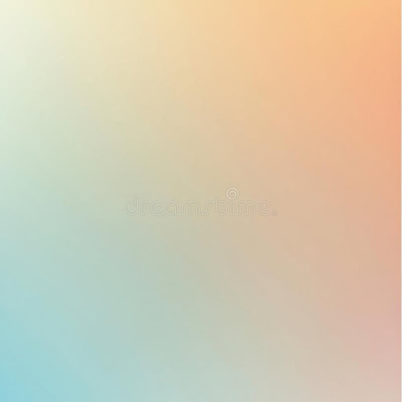 Abstract Gradient Background with Pastel Colors Stock Illustration ...