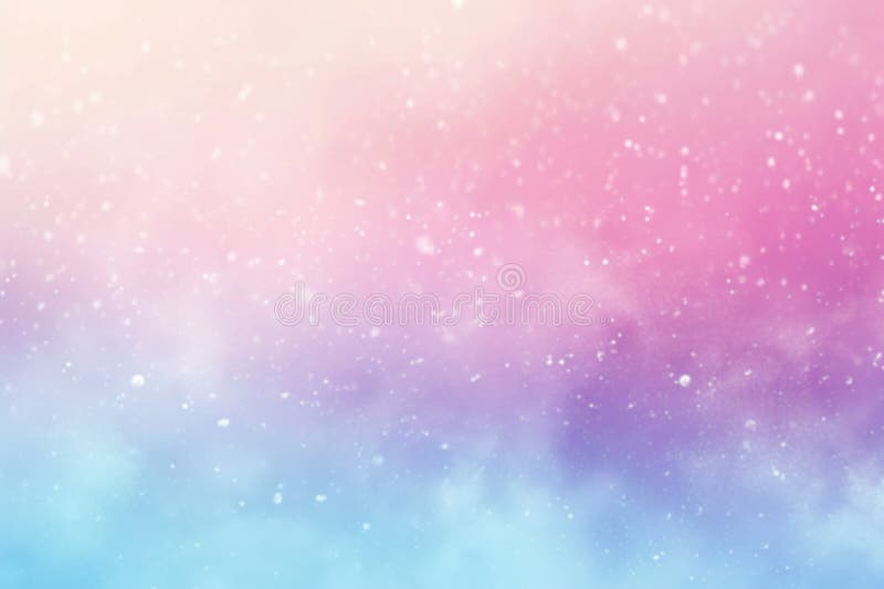 Abstract Gradient Background in Pastel Colors. Winter, Snow Theme Stock ...