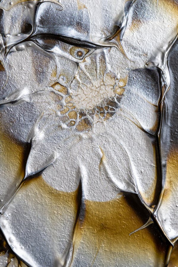 Abstract Gradient Background of Silver, Gold and Brown Colors Stock ...