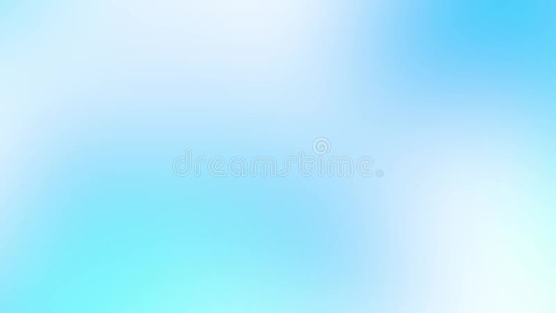 Abstract Gradient Background with Slowly Flickering Light Blue and ...