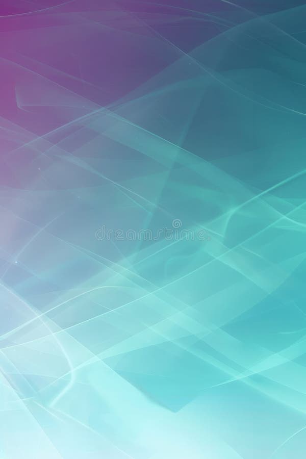 Abstract Gradient Background with Soft Waves in Purple and Teal Tones ...
