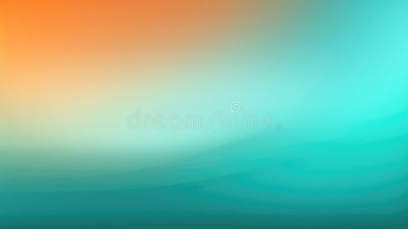 Abstract Gradient Background with Teal and Orange Hues Stock ...