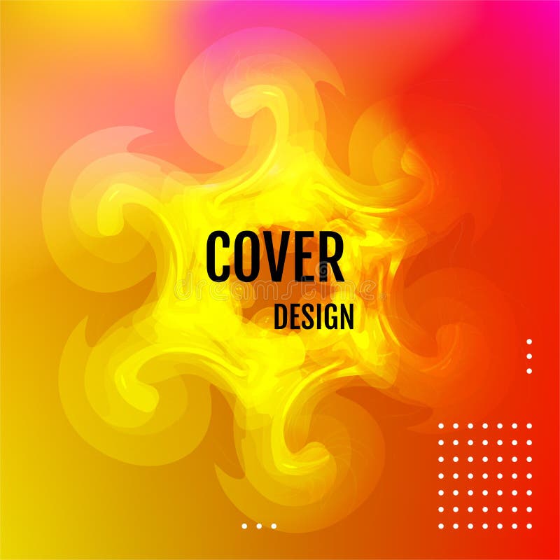 Abstract Gradient Background with Trend Colors. Vector. Stock Vector ...