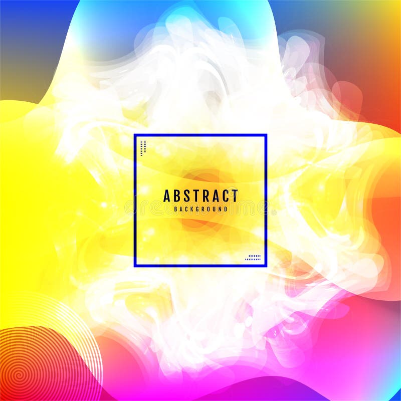 Abstract Gradient Background with Trend Colors. Vector. Stock Vector ...