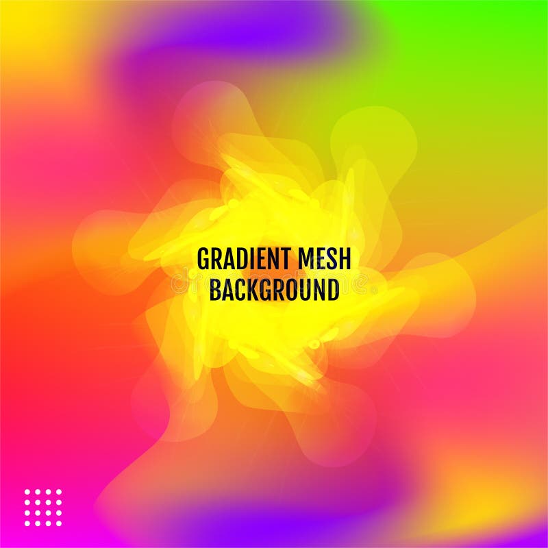 Abstract Gradient Background with Trend Colors. Vector. Stock Vector ...