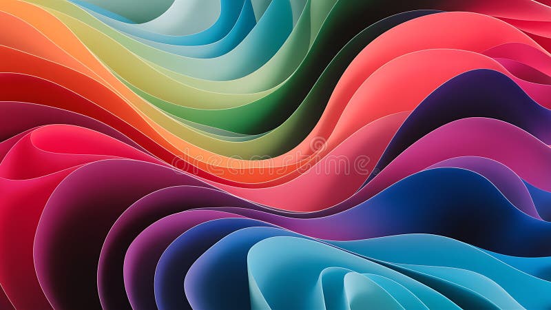 Abstract Gradient Background with Vibrant Colors and Smooth Transitions ...