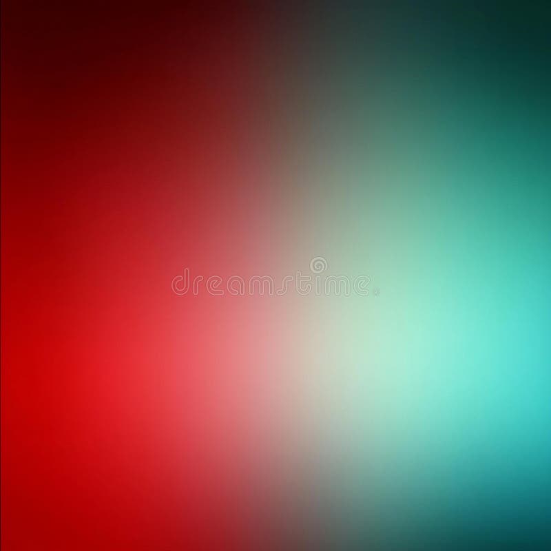 Abstract Gradient Background with Vibrant Red and Teal Colors Stock ...