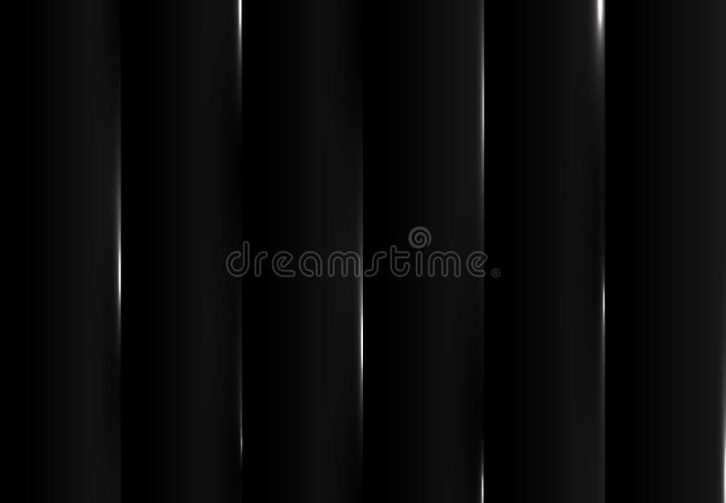 Abstract Gradient Black Tech Design Pattern Background with White ...