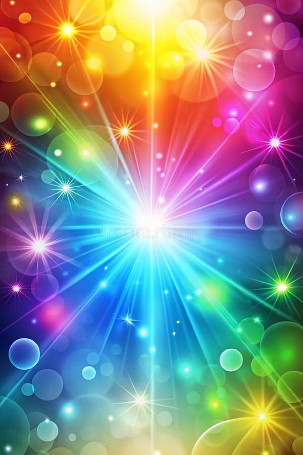 Abstract Color Background, Gradient Blend, Bright Colored Glow, Diffuse ...