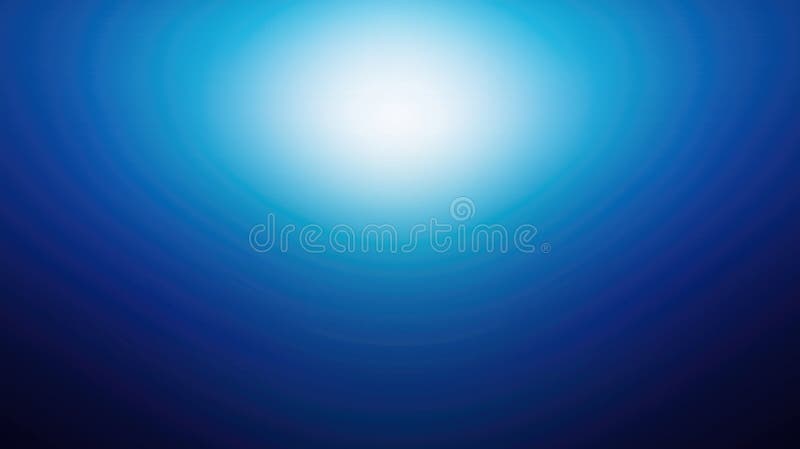 Abstract Gradient Blue Background with Radiating Light Center Stock ...