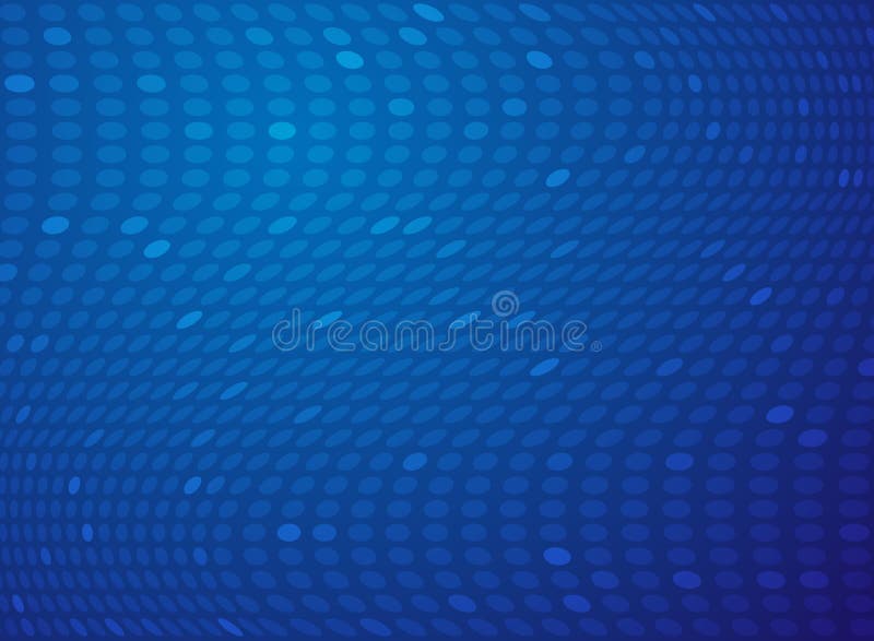 Abstract Gradient Blue Dot Mesh Technology Background Stock Vector ...