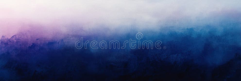 Abstract Gradient of Blue and Pink Paintbrush Strokes with a Misty ...