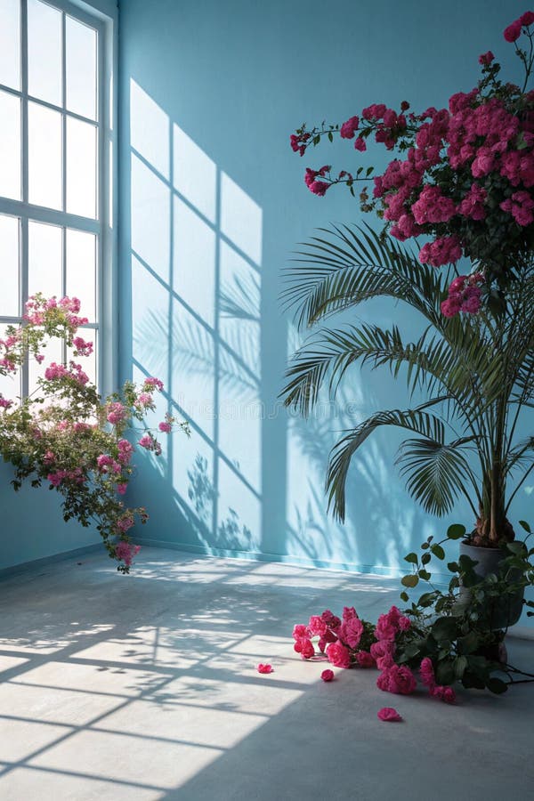 Abstract Gradient Blue Studio Background for Product Presentation ...