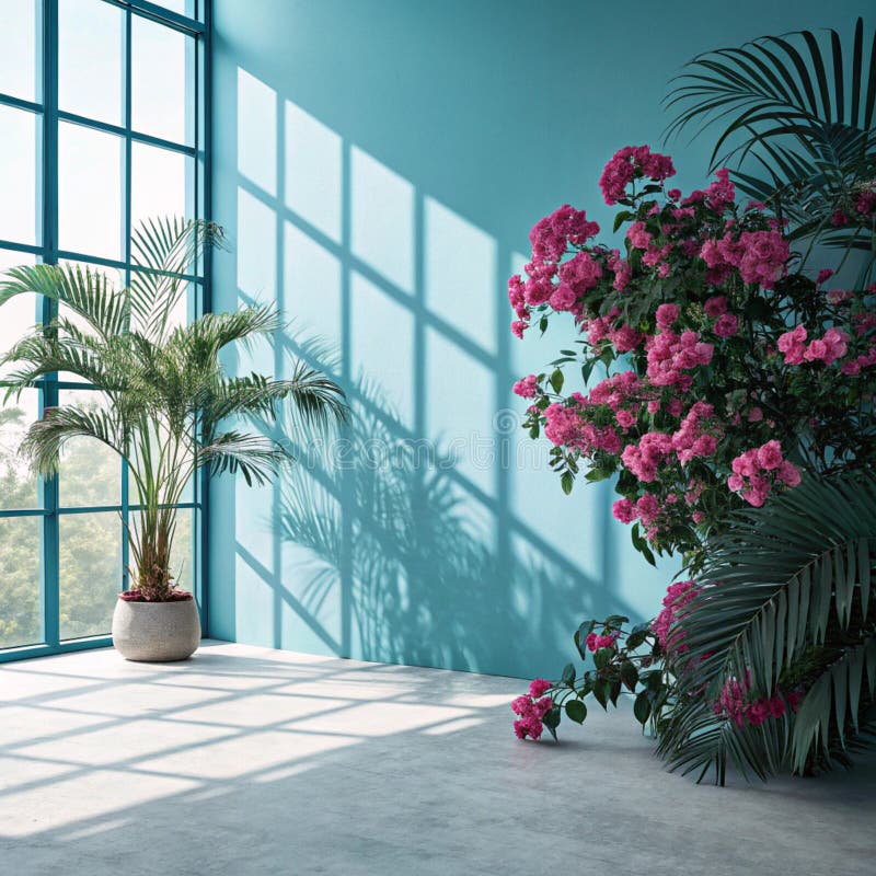 Abstract Gradient Blue Studio Background for Product Presentation ...