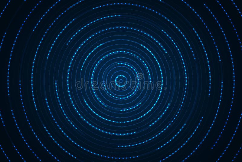 Abstract Gradient Blue Technology Line Design Pattern of Geometry Cover ...