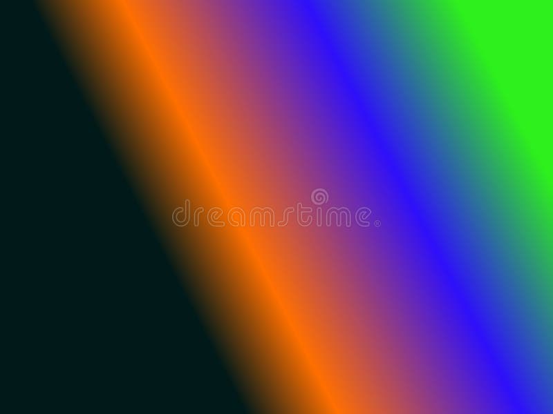 Abstract Gradient Blurred Multicolored Rainbow Light Spectrum Radial ...