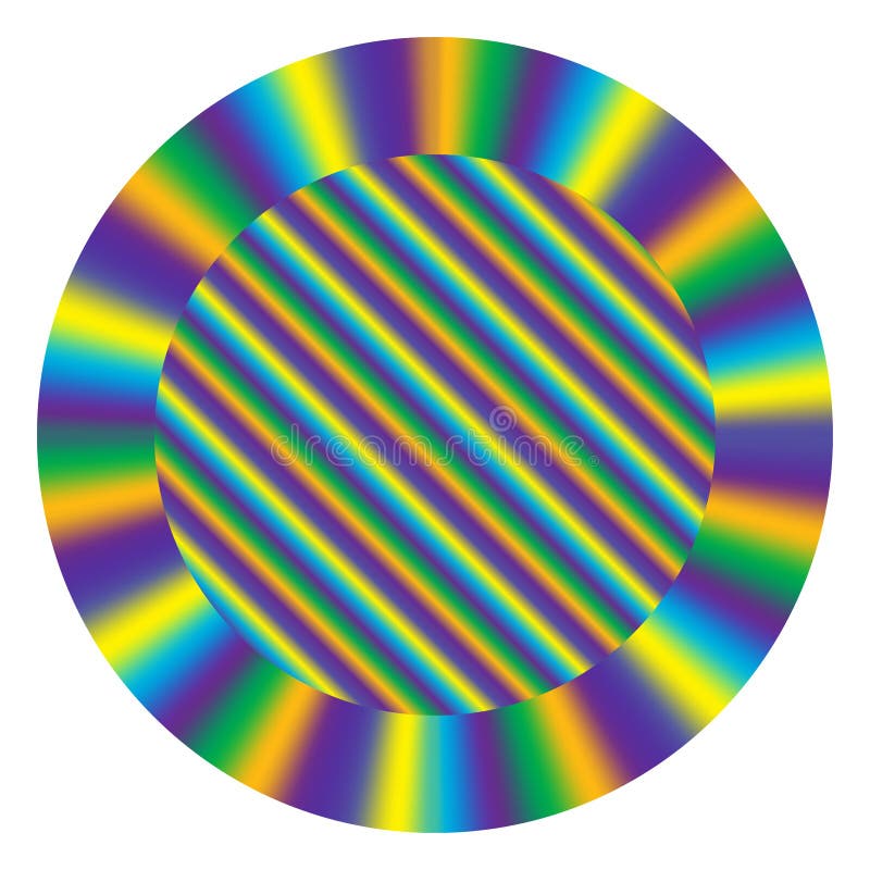 Abstract Gradient Circle. Gradation Circle Stock Vector - Illustration ...