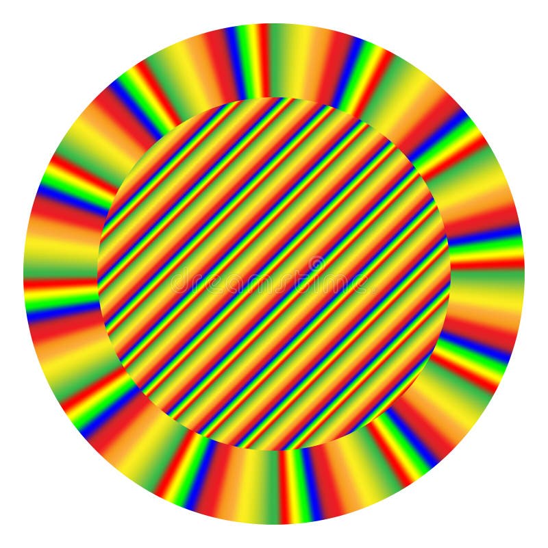 Abstract Gradient Circle. Gradation Circle Stock Vector - Illustration ...