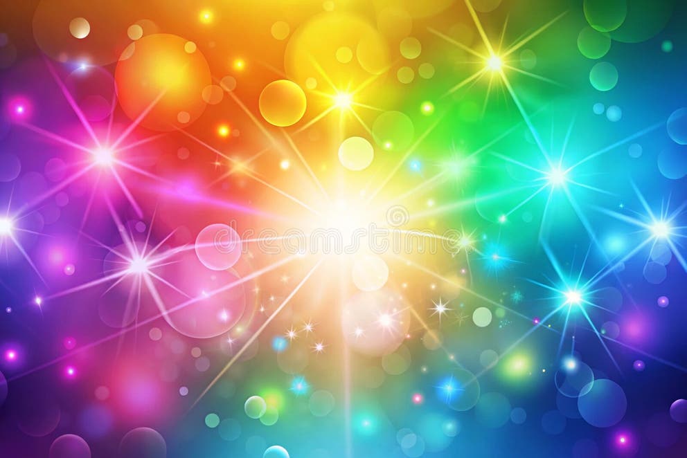 Abstract Gradient Color Background with Bright Glow and Diffuse ...