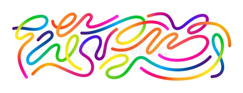 Rainbow Ribbon Graphic Design Stock Illustrations – 16,090 Rainbow ...
