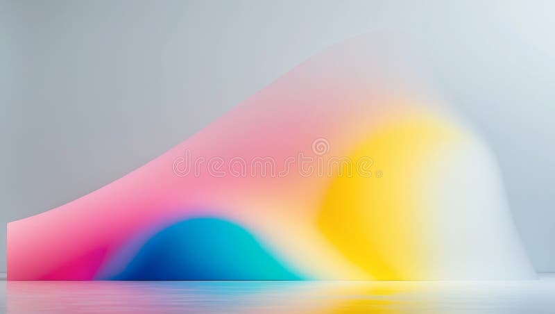 An Abstract Gradient Color Palette Specifically Designed for Modern and ...
