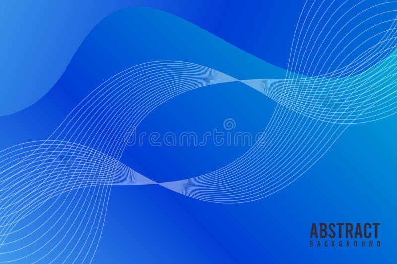 Abstract Gradient Colorful Background with Curved Lines and Awesome ...