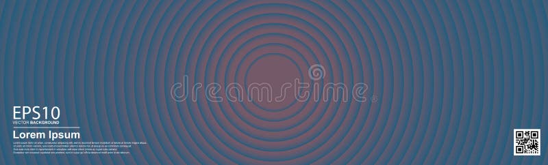 The Abstract Gradient Dark Blue Color Circle Background Stock Vector ...