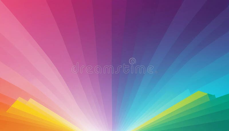 Abstract Gradient Design Featuring Converging Lines and Vibrant Colors ...