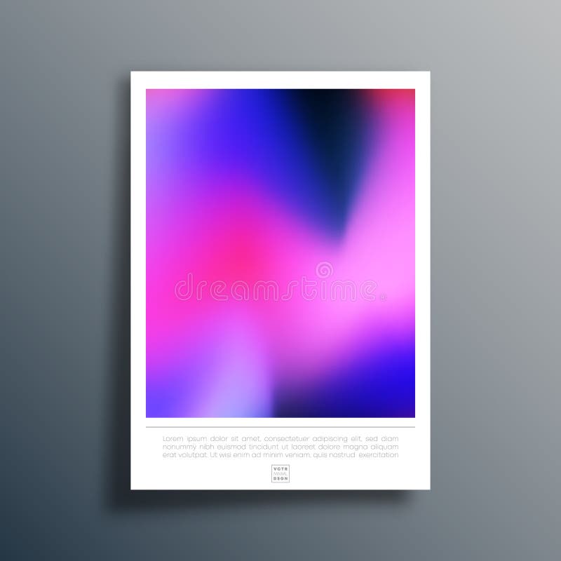 Abstract Gradient Design for Posters, Flyers, Brochure Covers, or Other ...
