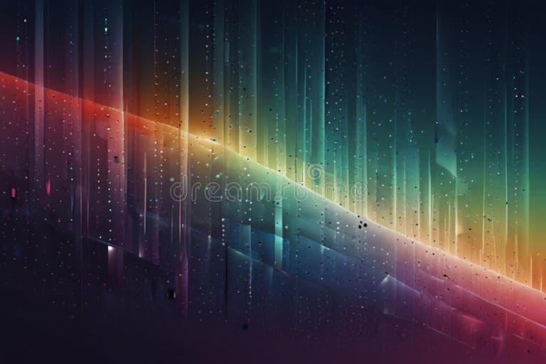 Abstract Gradient with Dotted Lines and Transparent Shapes Stock ...