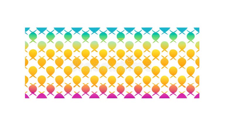 Abstract Gradient Drop Shapes Pattern Vector, Dynamic and Playful ...