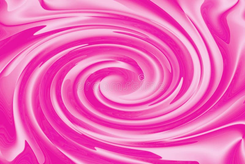 Abstract Gradient Fuchsia Pink Spiral Shape Illustration Stock ...