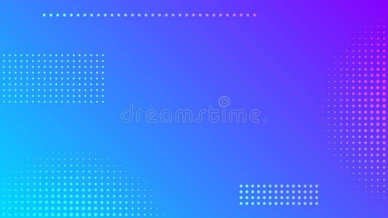 Abstract Gradient Geometric Background with Dots Stock Vector ...