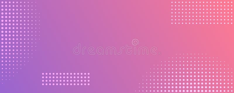 Abstract Gradient Geometric Background with Dots Stock Illustration ...