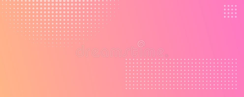 Abstract Gradient Geometric Background with Dots Stock Vector ...