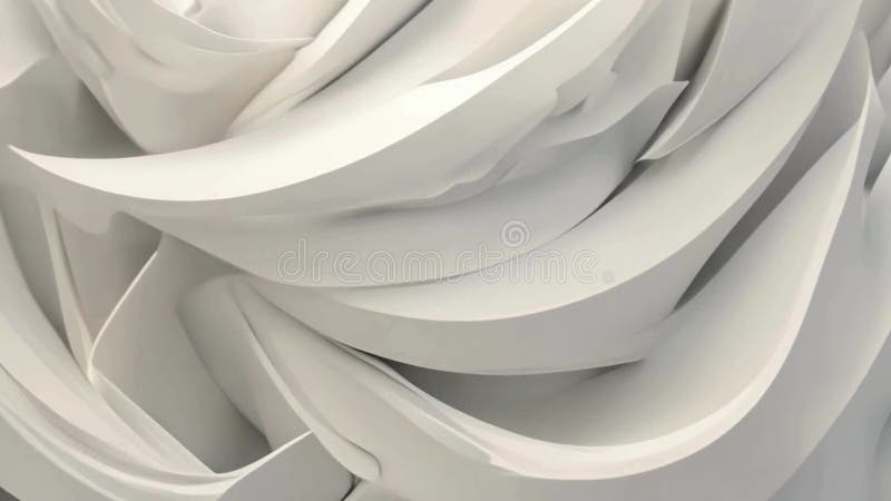 Abstract Gradient Geometric Shapes Create a Continuous Looping ...