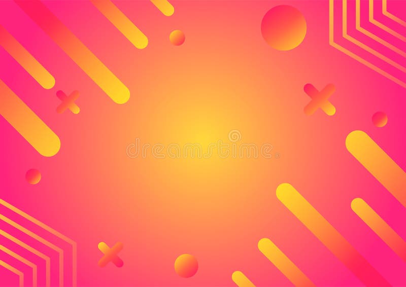 Abstract Gradient Geometry Shape Background Concept Stock Vector ...