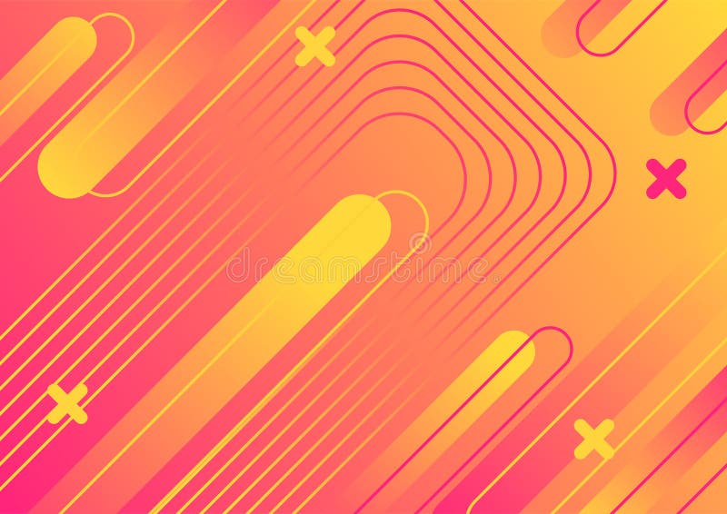 Abstract Gradient Geometry Shape Background Concept Stock Vector ...