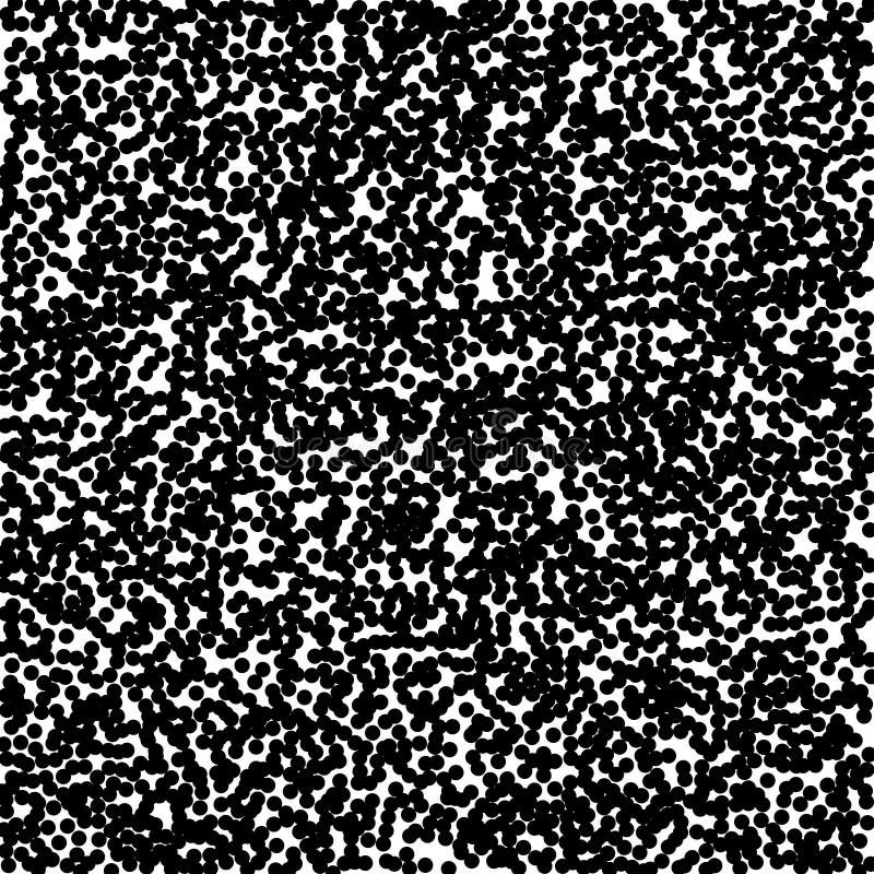 Abstract Gradient Halftone Fine Black Square Dotted, Vector Pattern in ...