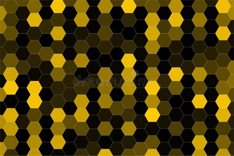 Abstract Geometric Background with Hexagon Line Stock Vector ...