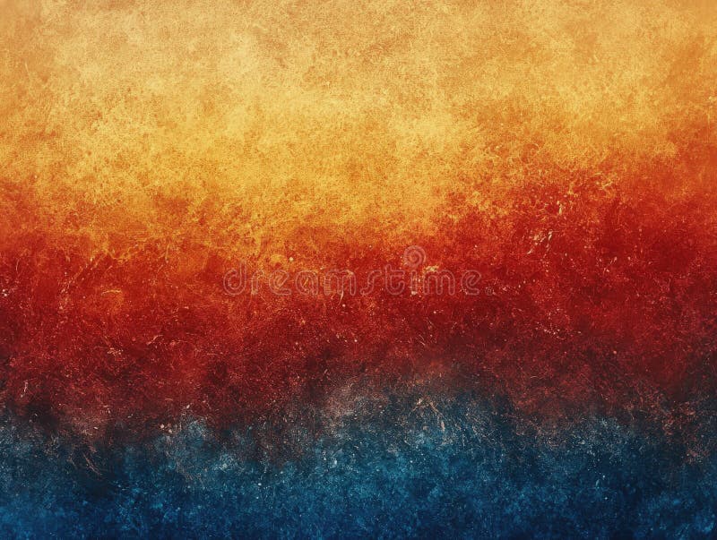 Abstract Gradient Landscape with Warm and Cool Colors at Sunset Stock ...