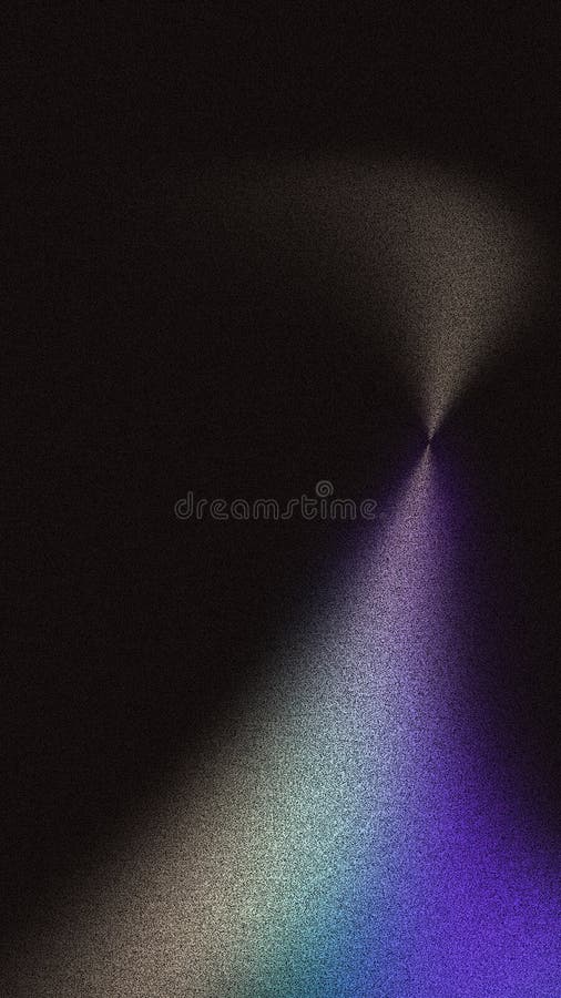 Abstract Gradient Light with Noise Textured Black Background Stock ...